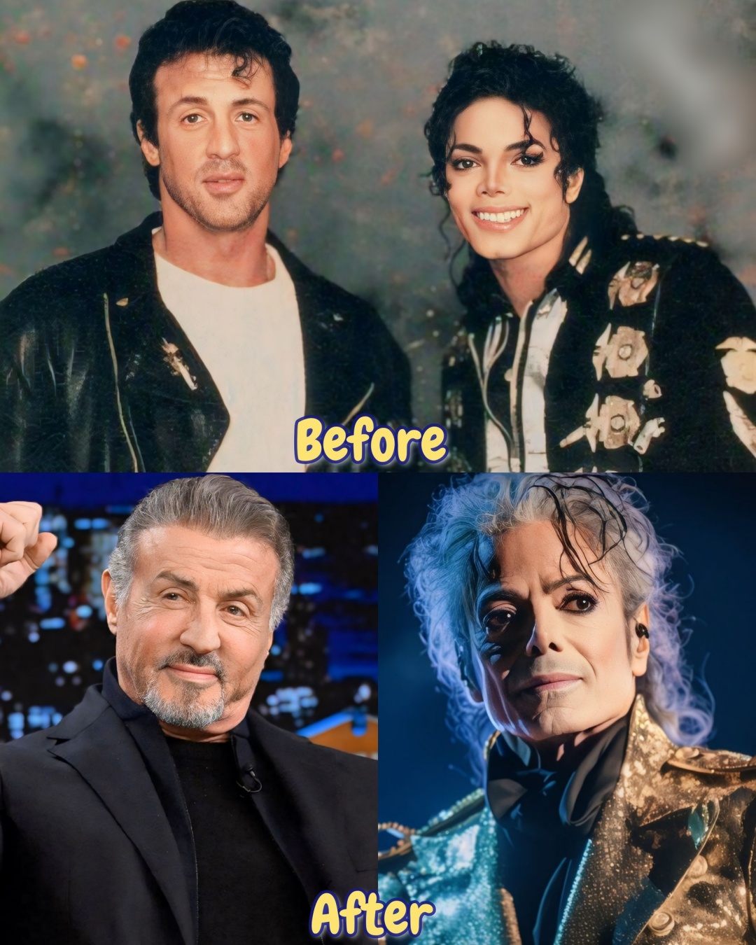 Sly Out Here Looking Like Michael Jackson” Forgotten Photo Of