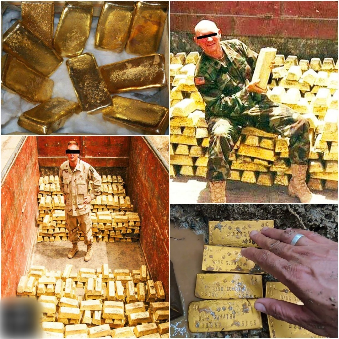 “Fortunate Find: Man Uncovers 9,999 Abandoned Gold Bars from World War ...