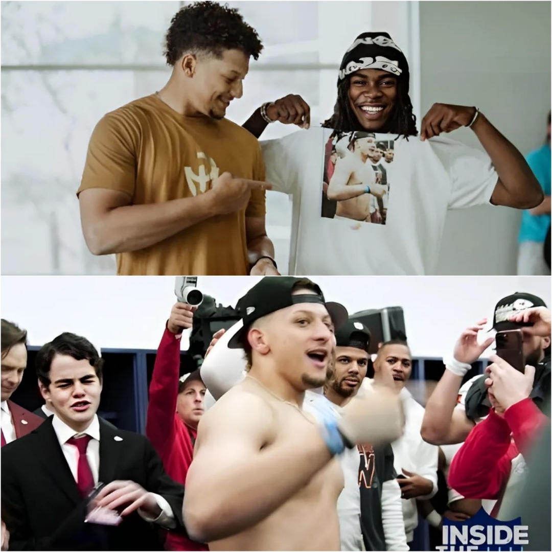 Rashee Rice Reveals Where He Got Patrick Mahomes’ Viral Dad-Bod T-Shirt ...