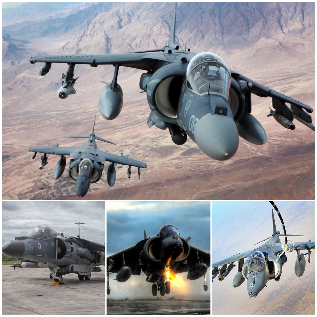 Revolutionizing Vertical Takeoff and Landing with the AV-8B Harrier II ...