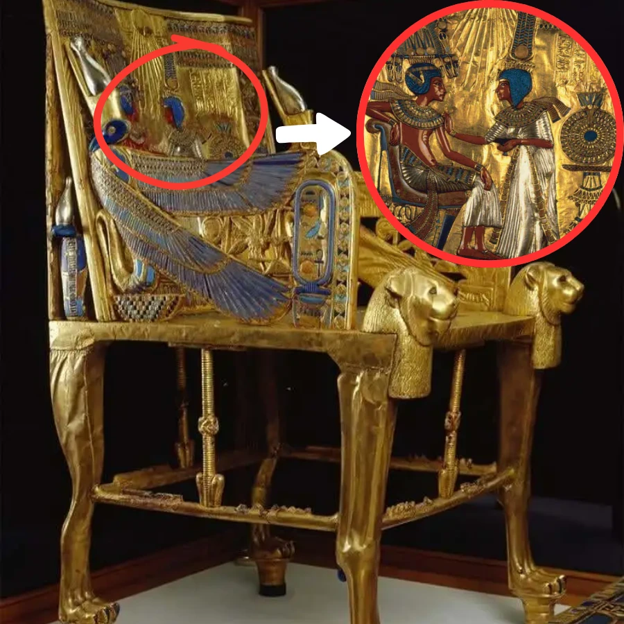 Golden Throne of Tutankhamun: Gateway to Ancient Splendor or Symbol of ...