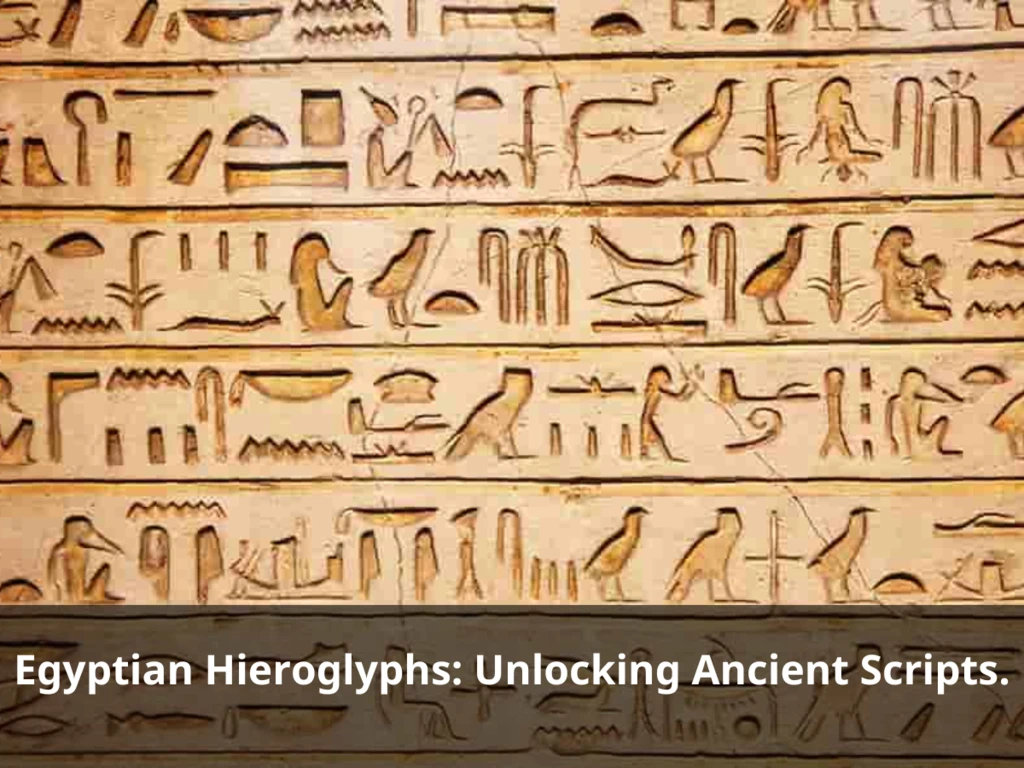 Egyptian Hieroglyphs: Deciphering Ancient Symbols of Power and Wisdom ...
