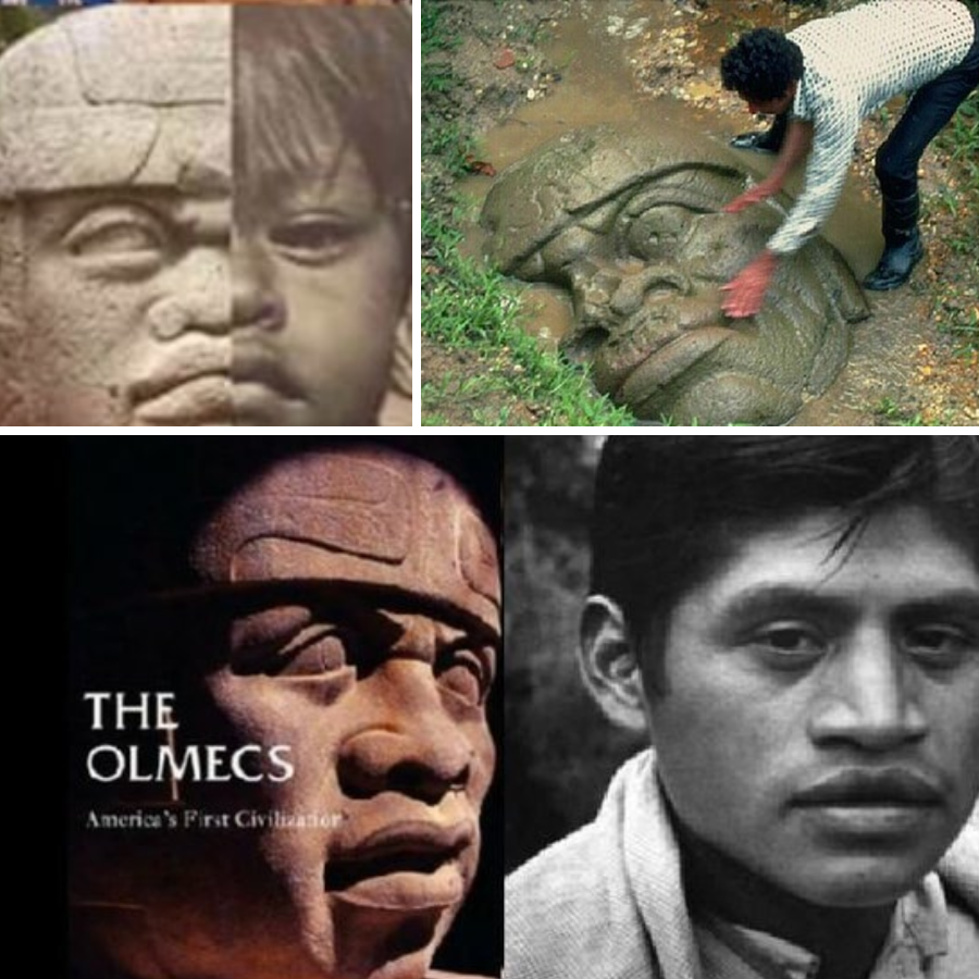 THE OLMEC NOW AND THEN! The strong likeness between modern indigenous ...