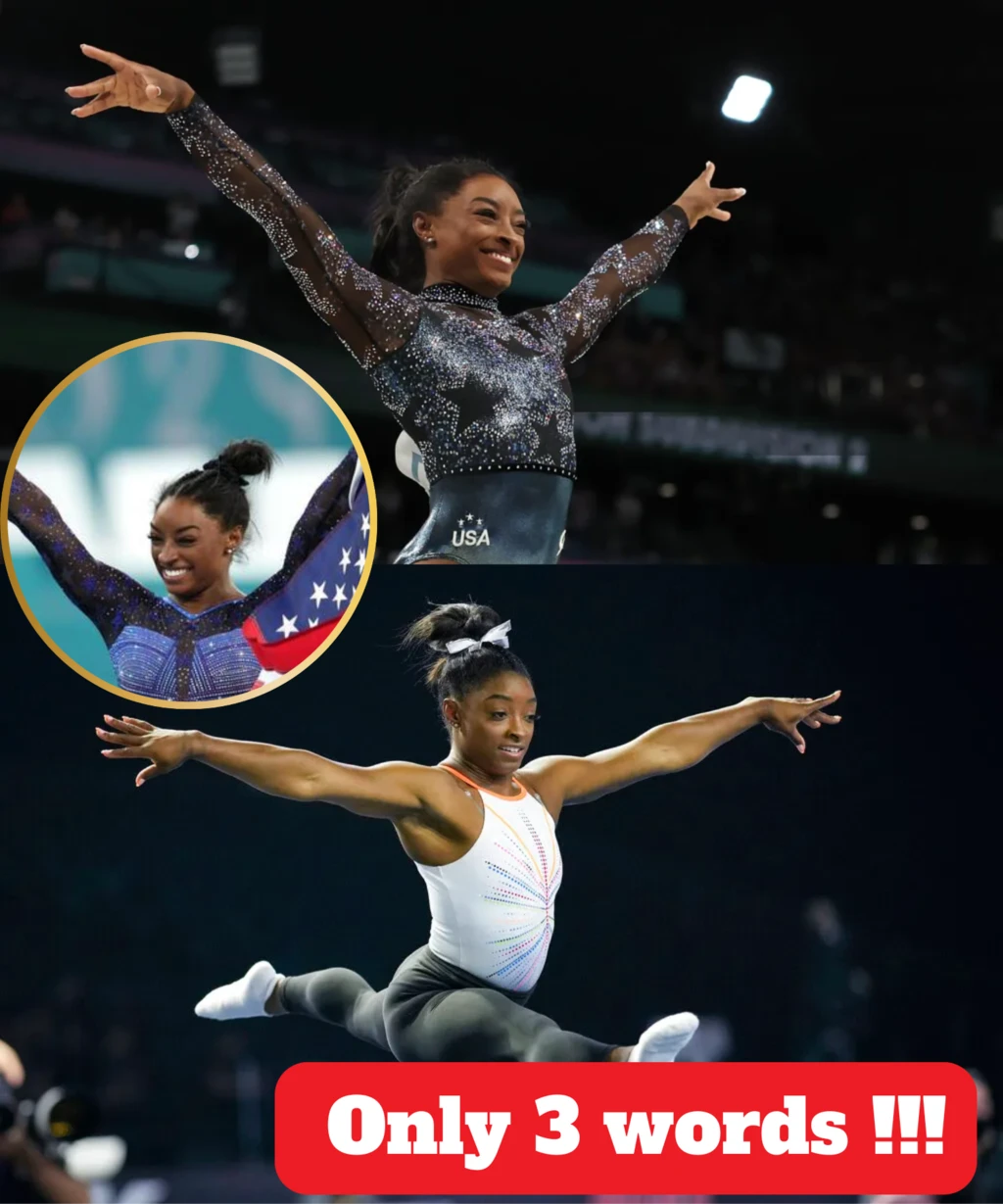 Simone Biles tells herself these 3 words before she competes—everyone ...
