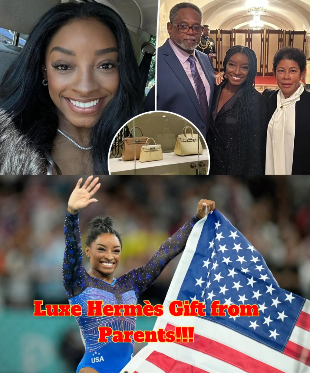 Simone Biles Celebrates Olympic Success with Luxe Hermès Gift from ...