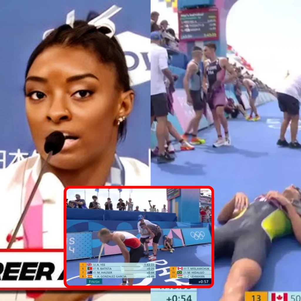 Simone Biles criticizes the 'Polluted and dirty atmosphere in Paris ...