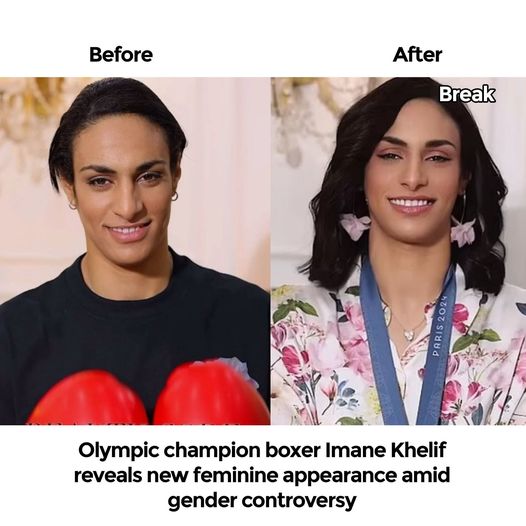 Olympic champion boxer Imane Khelif reveals new feminine appearance ...