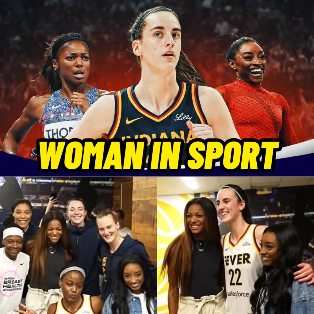 Caitlin Clark, Simone Biles, Gabby Thomas share powerful moment - News