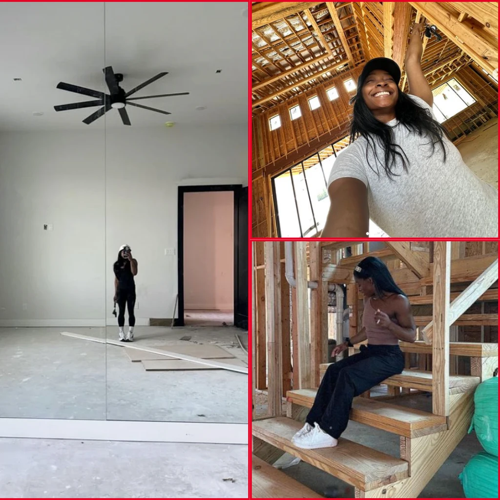 Simone Biles gives sneak peeks of her new home, including one stunning ...