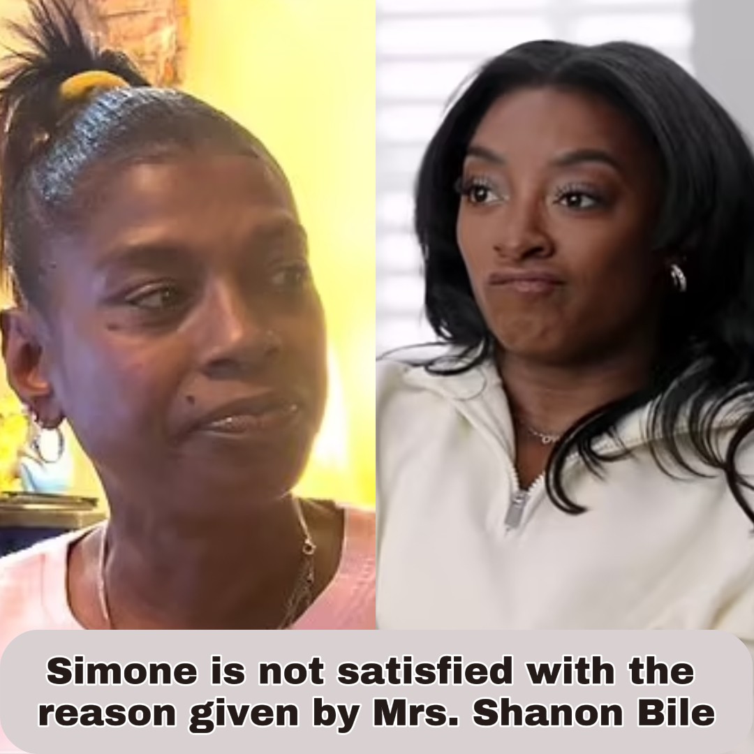 Exclusive Simone Biles Biological Mother Shanon Points Out Why She