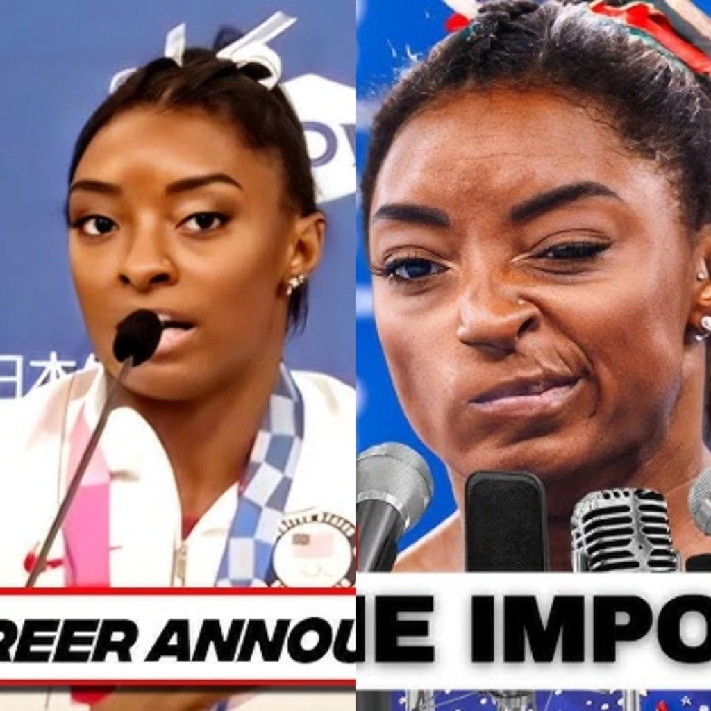 JUST NOW Simone Biles' controversial retirement speech. Fans expressed ...