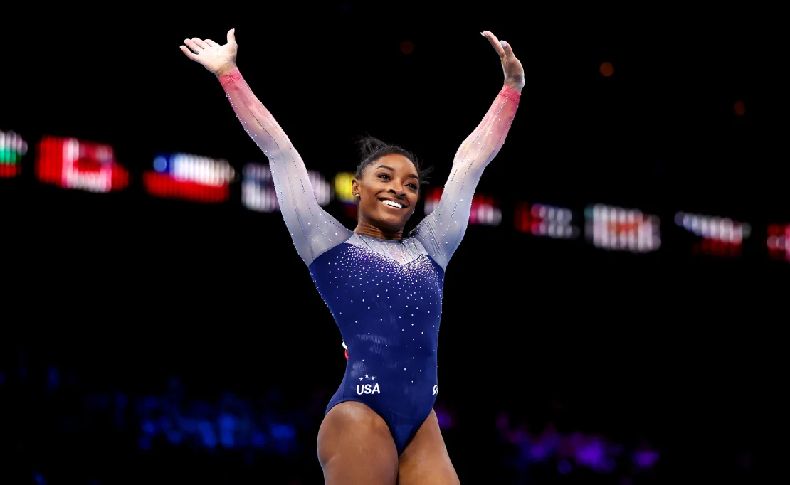 Simone Biles ‘in a really good place’ as she prepares to further her ...