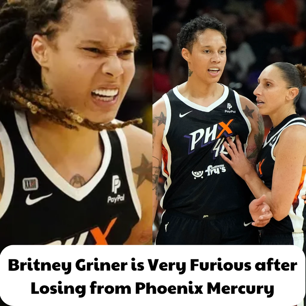 Britney Griner is Very Furious after Losing from Phoenix Mercury #wnba ...