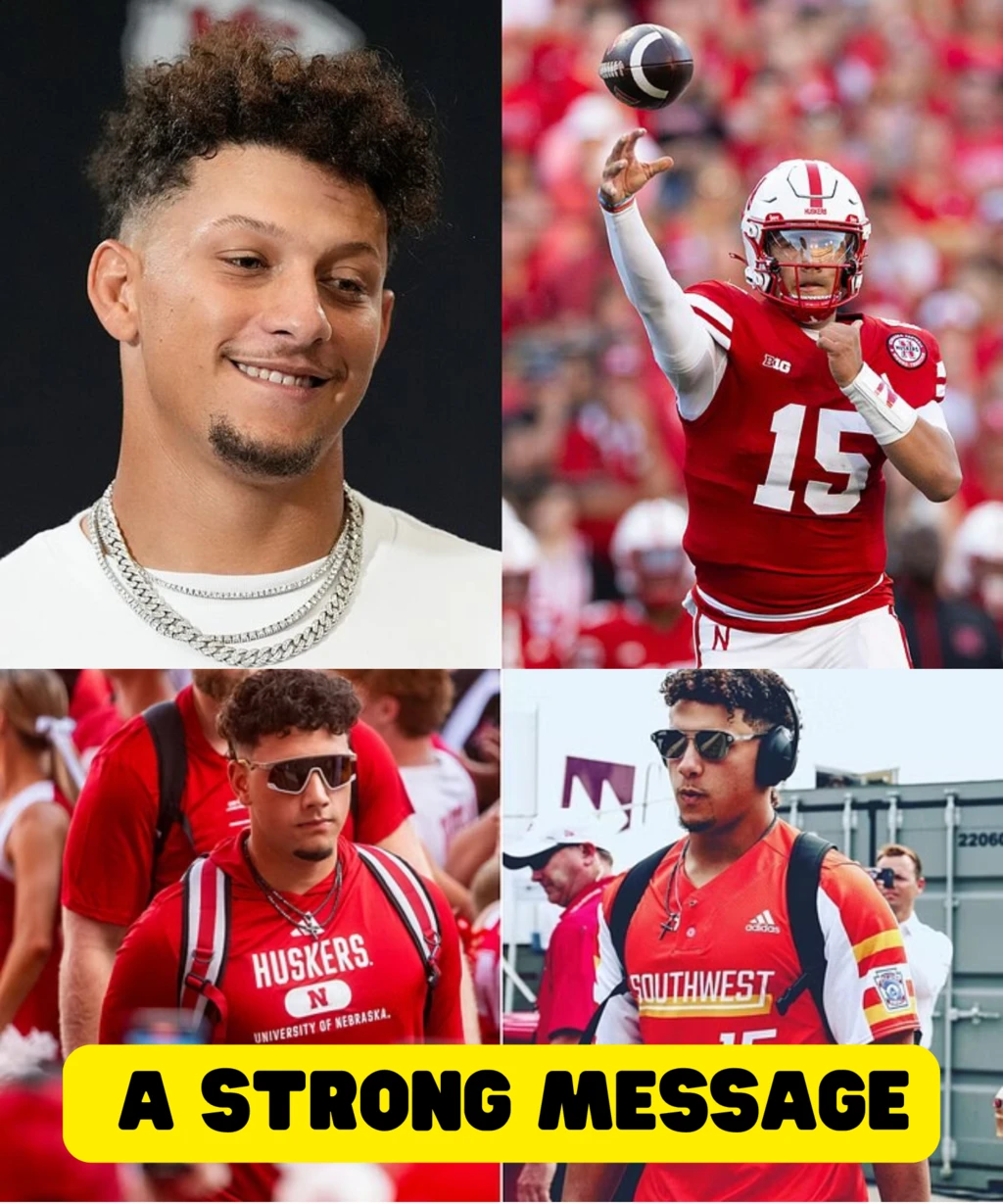 Chiefs star speaks out on Patrick Mahomes - Dylan Raiola comparisons ...