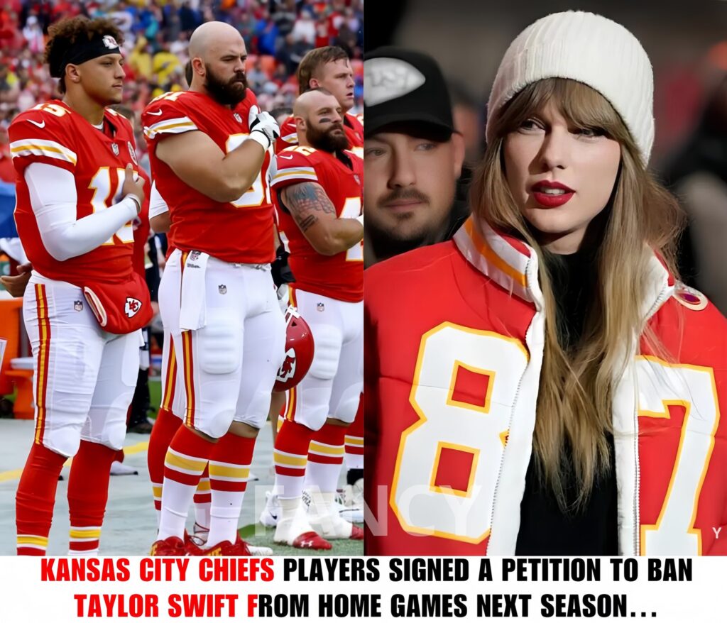 Breaking News: Kansas City Chiefs Players Sign Petition to Ban Taylor ...