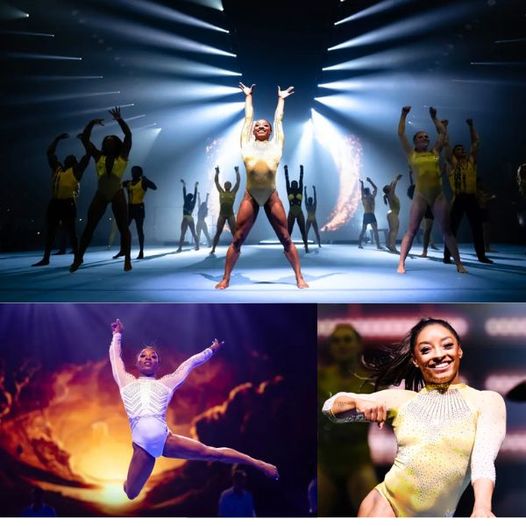 Simone Biles takes a victory lap in high-flying Gold Over America Tour ...