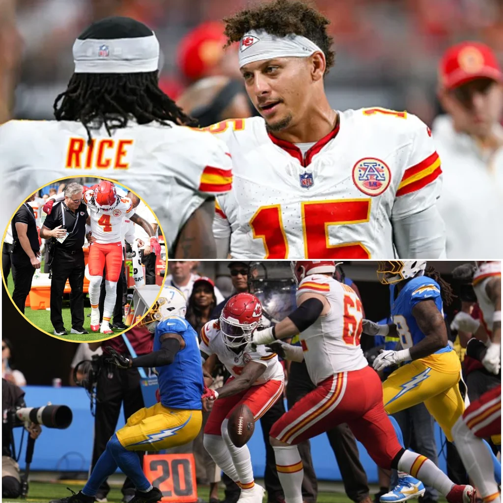 OUCH: Patrick Mahomes Wipes Out Top Receiver Rashee Rice's Knee - News