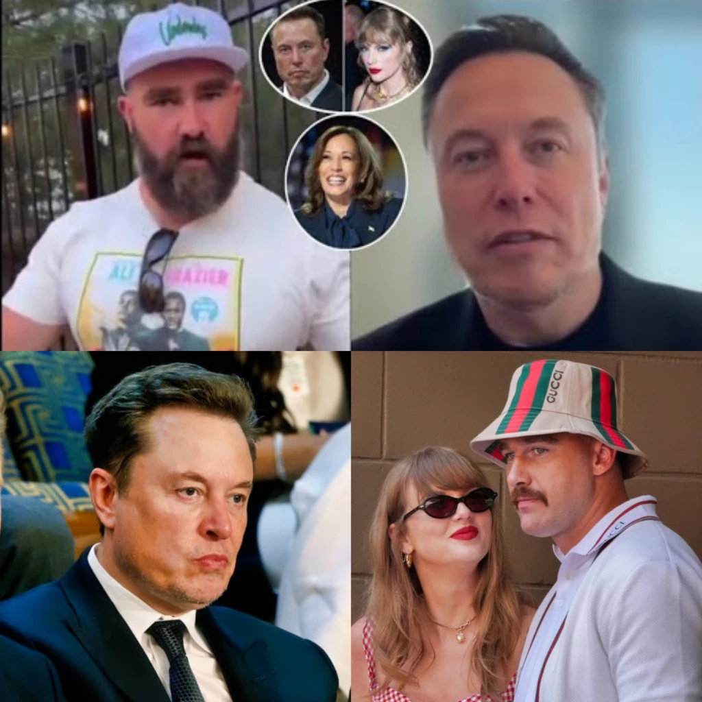 Jason Kelce REACTS To Elon Musk Saying He Wants To IMPREGNATE Taylor ...