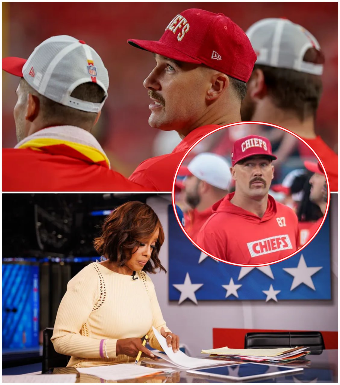 CBS host Gayle King corrected on air after floating Travis Kelce DNC ...