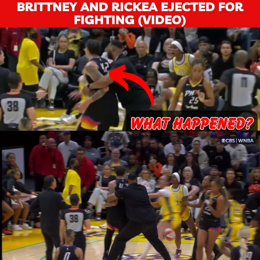 Brittney Griner and Rickea Jackson ejected for fighting (video) - News