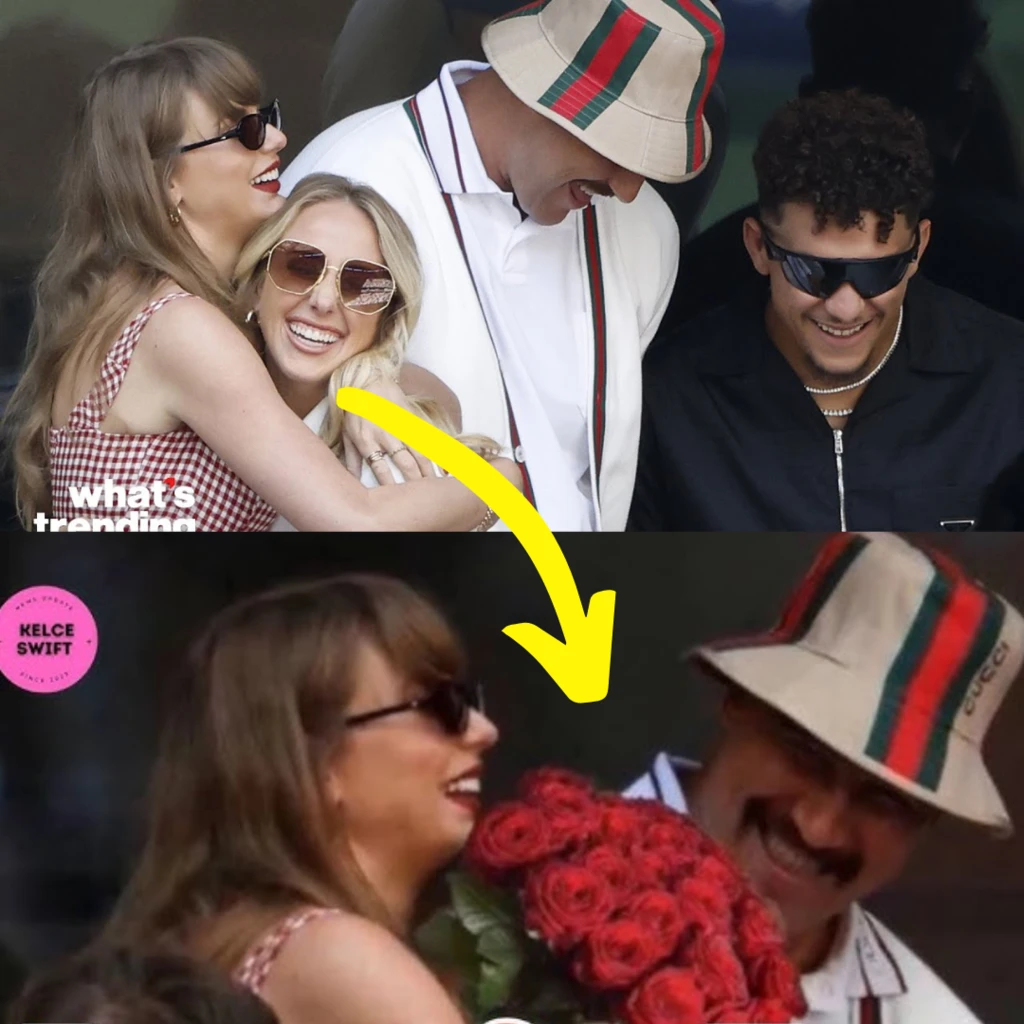 Taylor Swift shares happiness with Brittany Mahomes and Patrick Mahomes ...