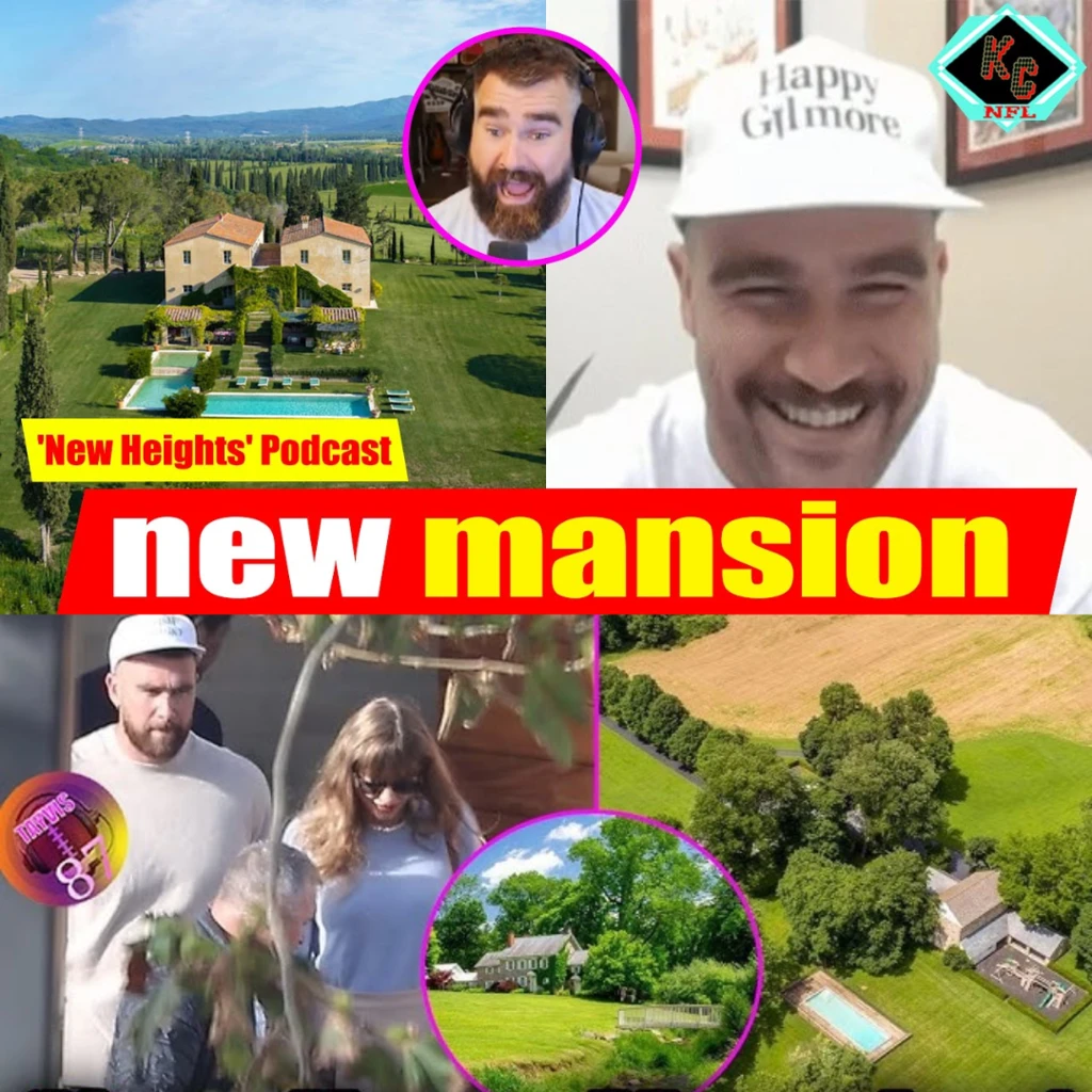 OMG! Travis Kelce Reveals New Mansion He Bought With Girlfriend Taylor ...