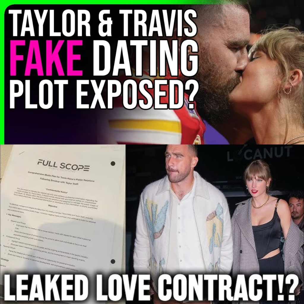 Taylor Swift & Travis Kelce Fake Relationship Contract 'LEAKED' Online ... Taylor Swift & Travis Kelce Fake Relationship Contract 'LEAKED' Online ...