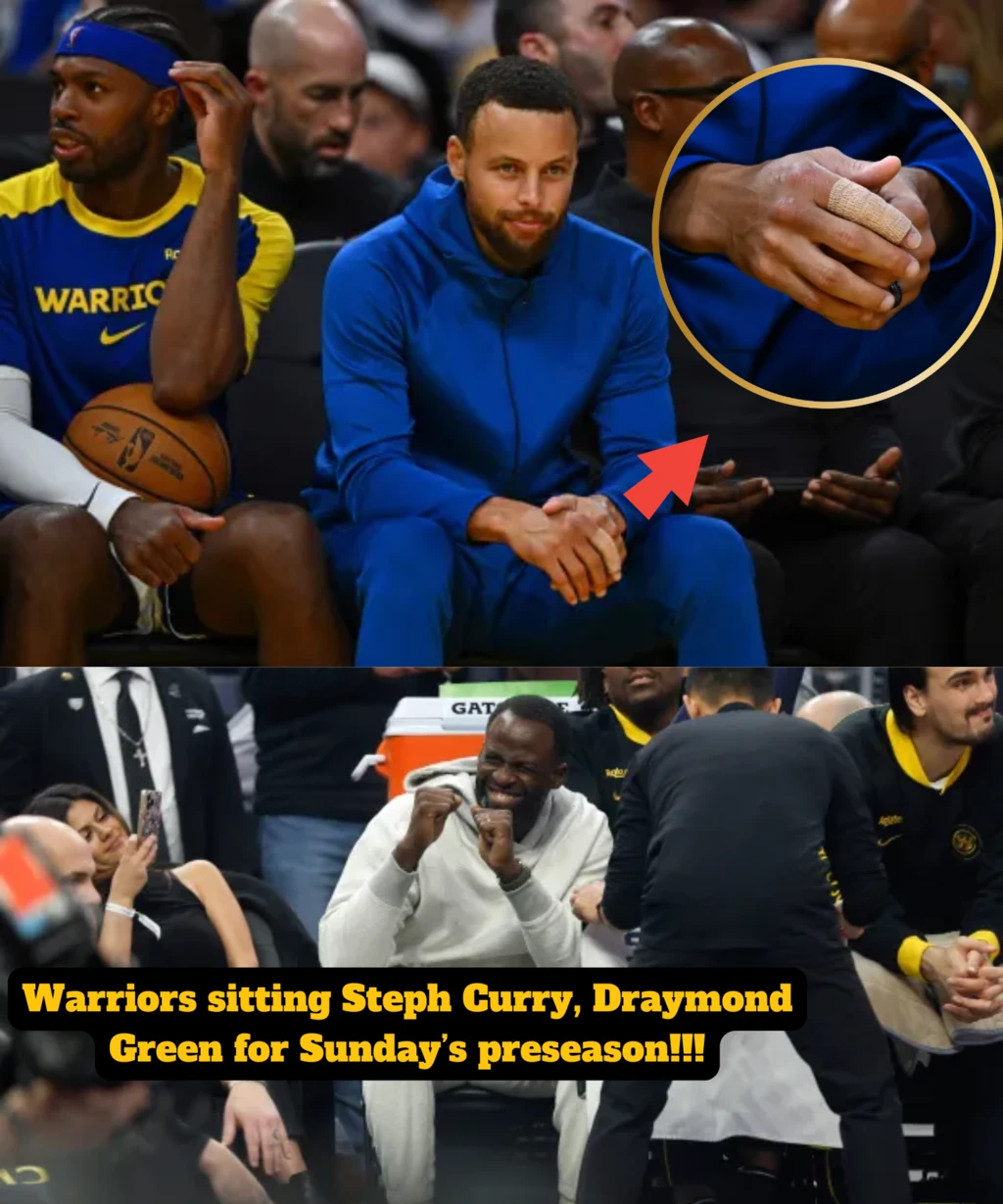 Warriors sitting Steph Curry, Draymond Green for Sunday’s preseason - News