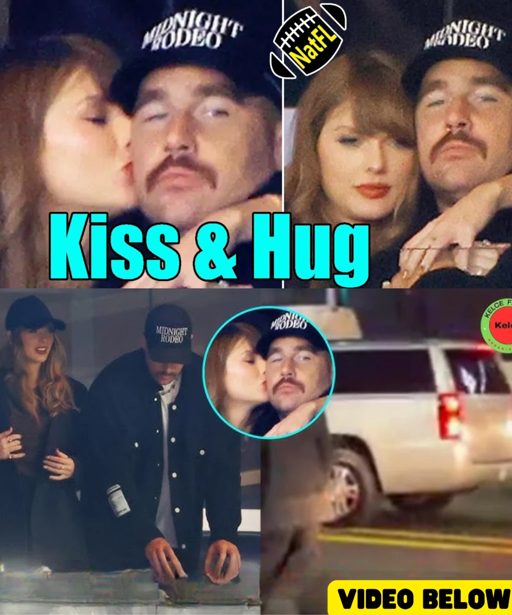 OMG! Taylor Swift Kisses & Hugs Travis Kelce in PDA display at Yankee ...