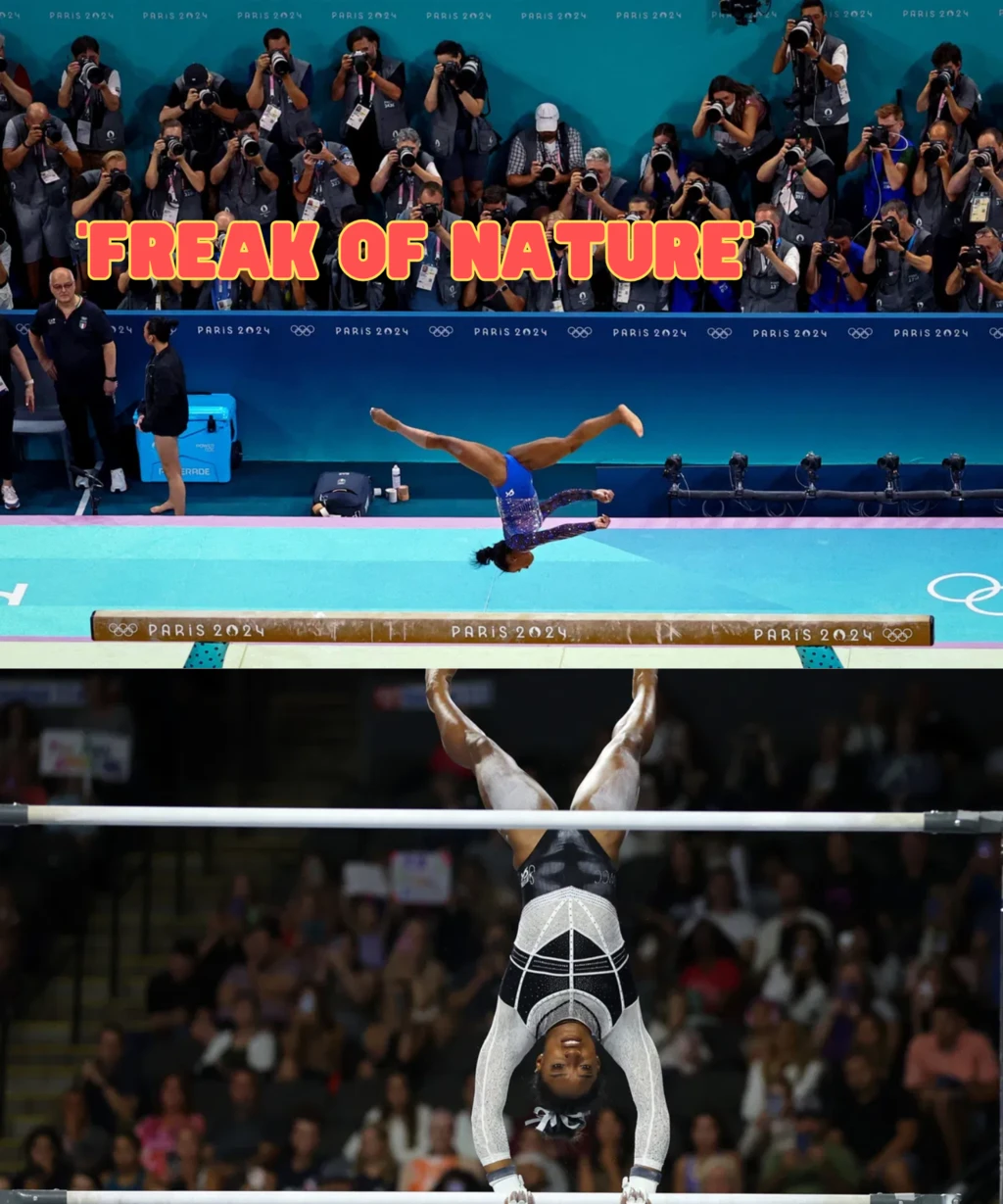 ‘Freak of Nature’: Simone Biles Fans in Shock as Gymnastics GOAT ...