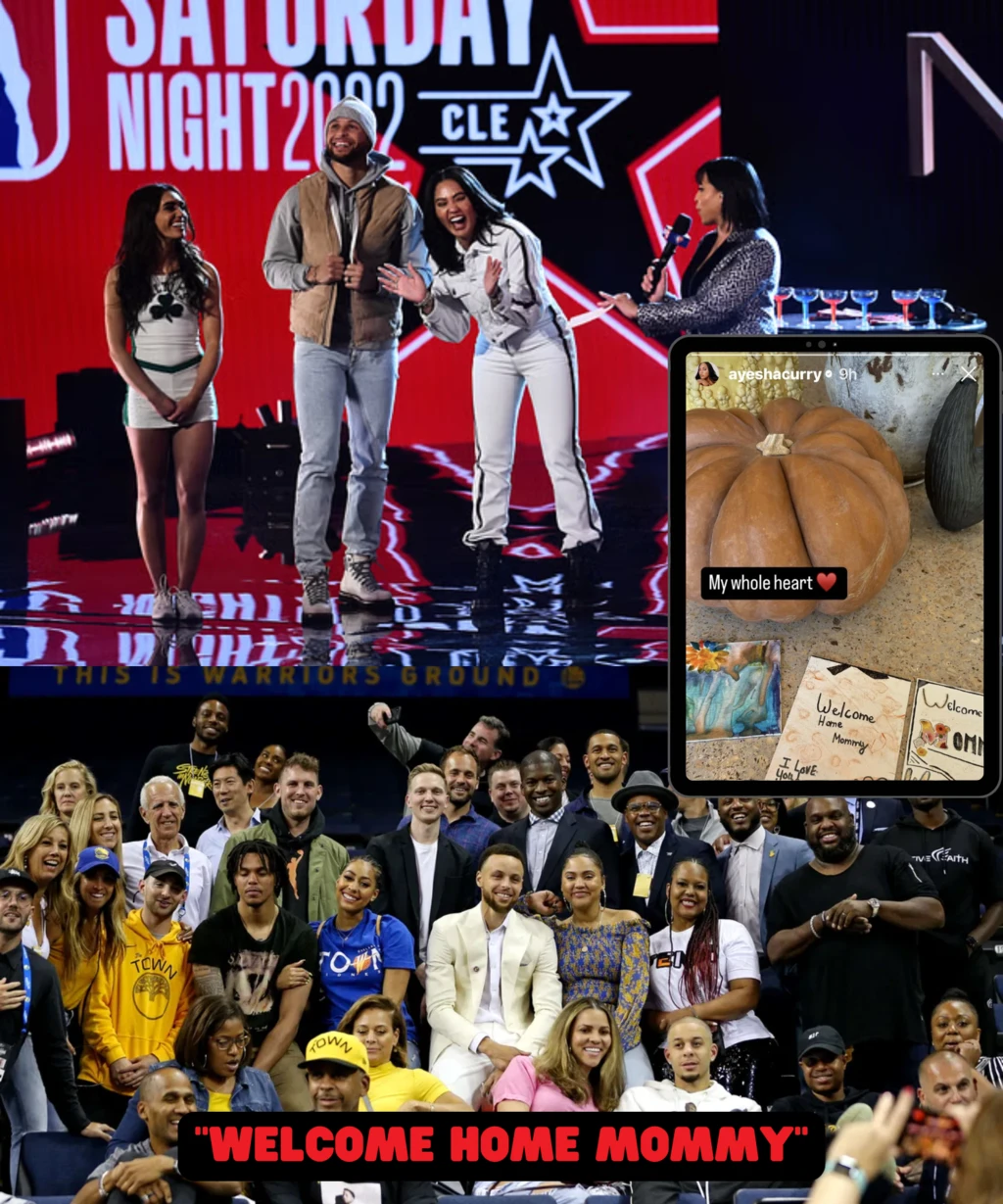 Steph Curry's wife Ayesha Curry shares heart-melting "welcome home ...