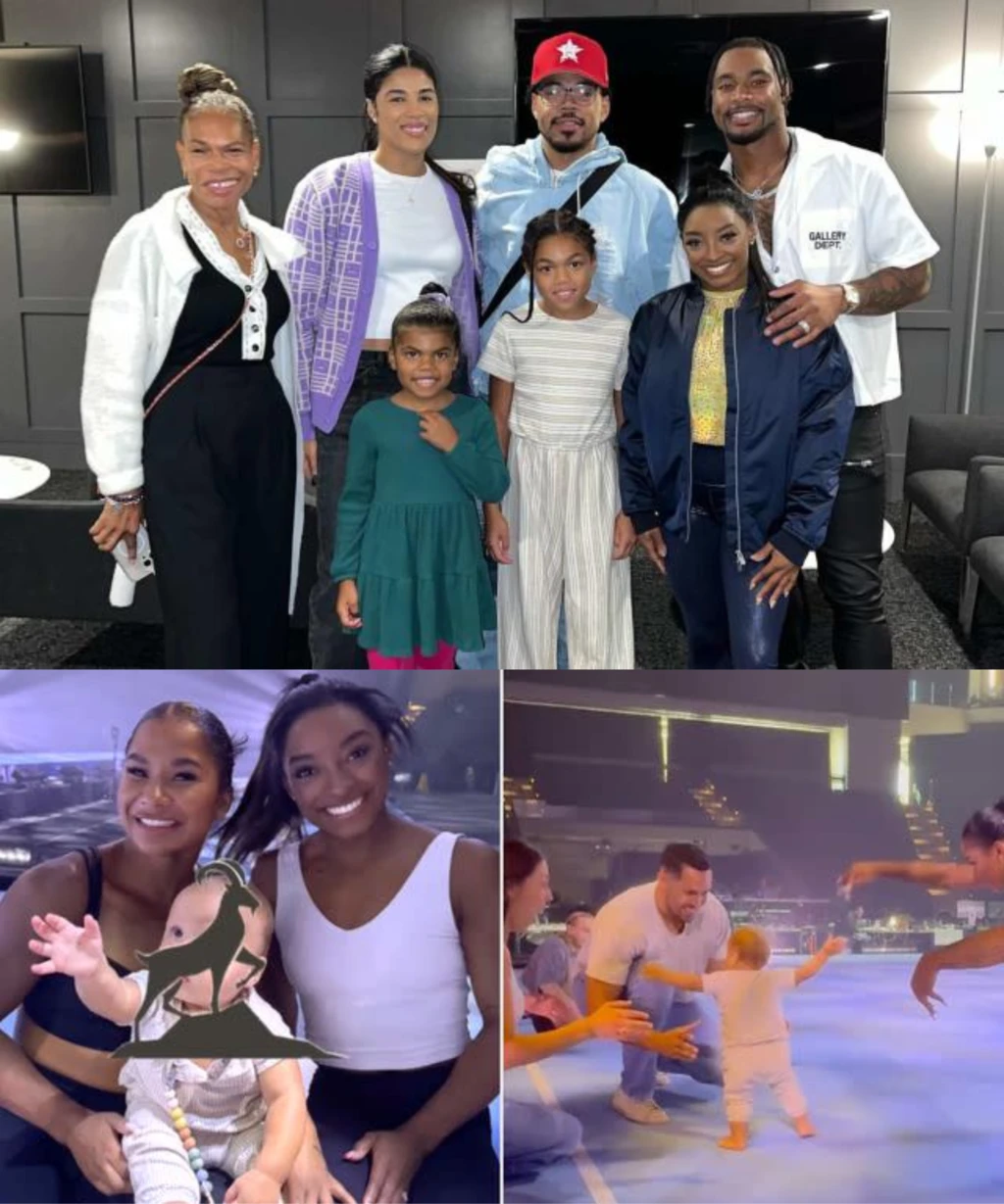 Chance the Rapper’s Young Daughters Pose with Simone Biles and They’re ...