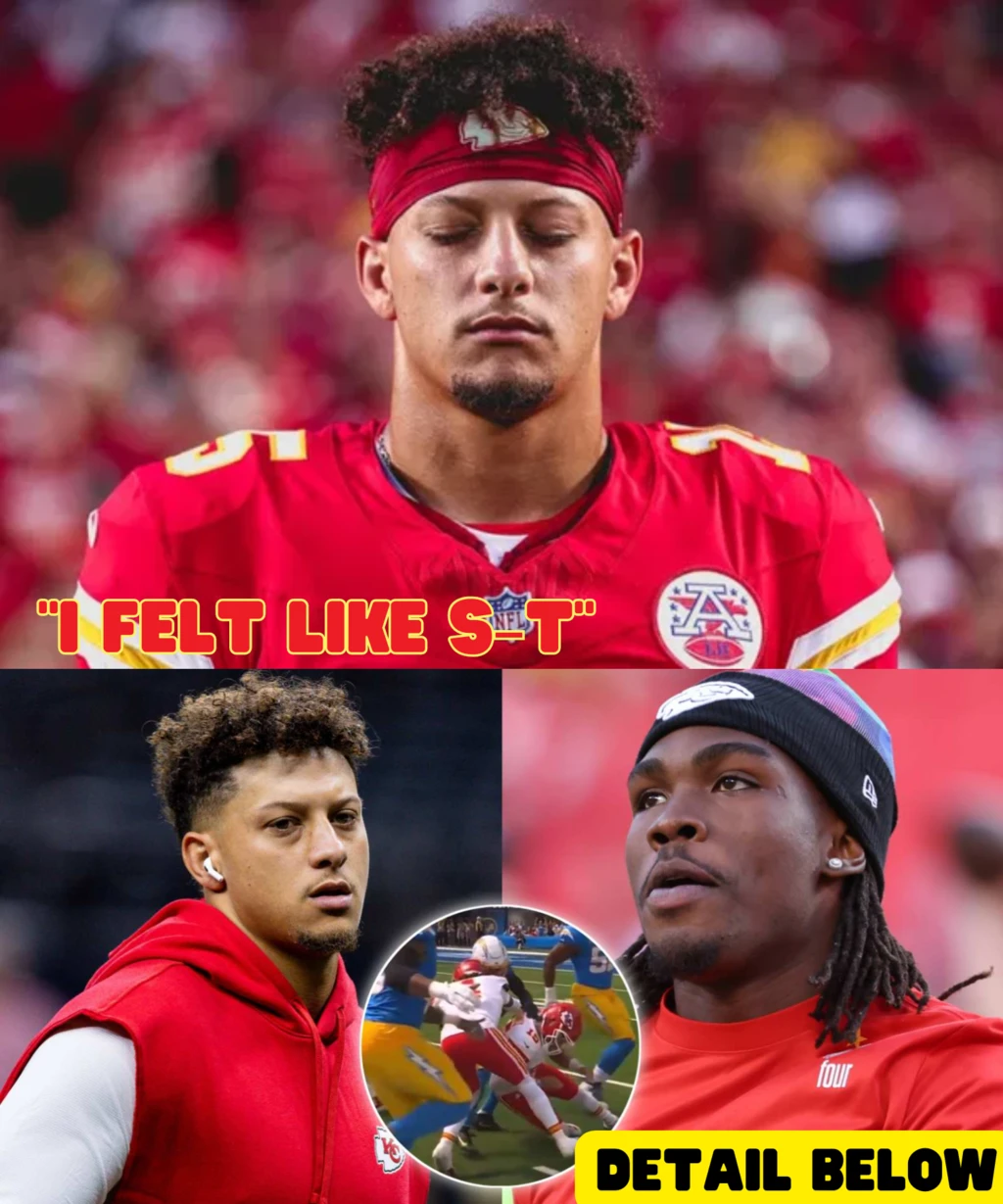 “I Felt Like S–t”: Amid Struggles, Patrick Mahomes Makes Blunt ...