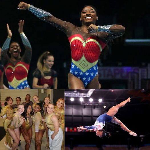 Simone Biles Celebrates in Style Ahead of Record-Breaking Performance ... Simone Biles Celebrates in Style Ahead of Record-Breaking Performance ...