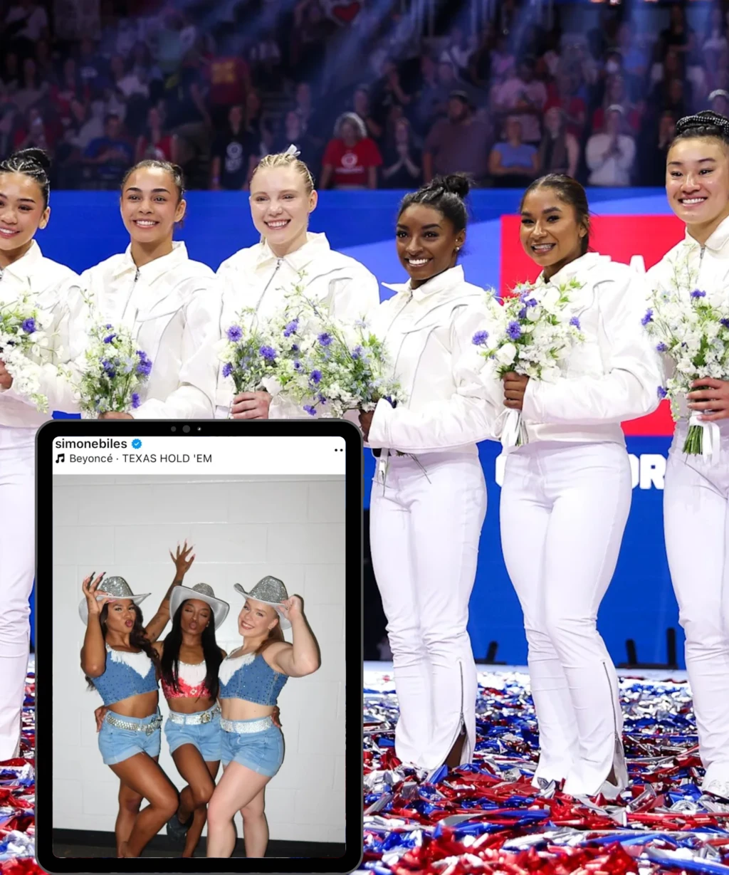 Simone Biles, Jordan Chiles, and Joscelyn Roberson Rock Texas-Style ...