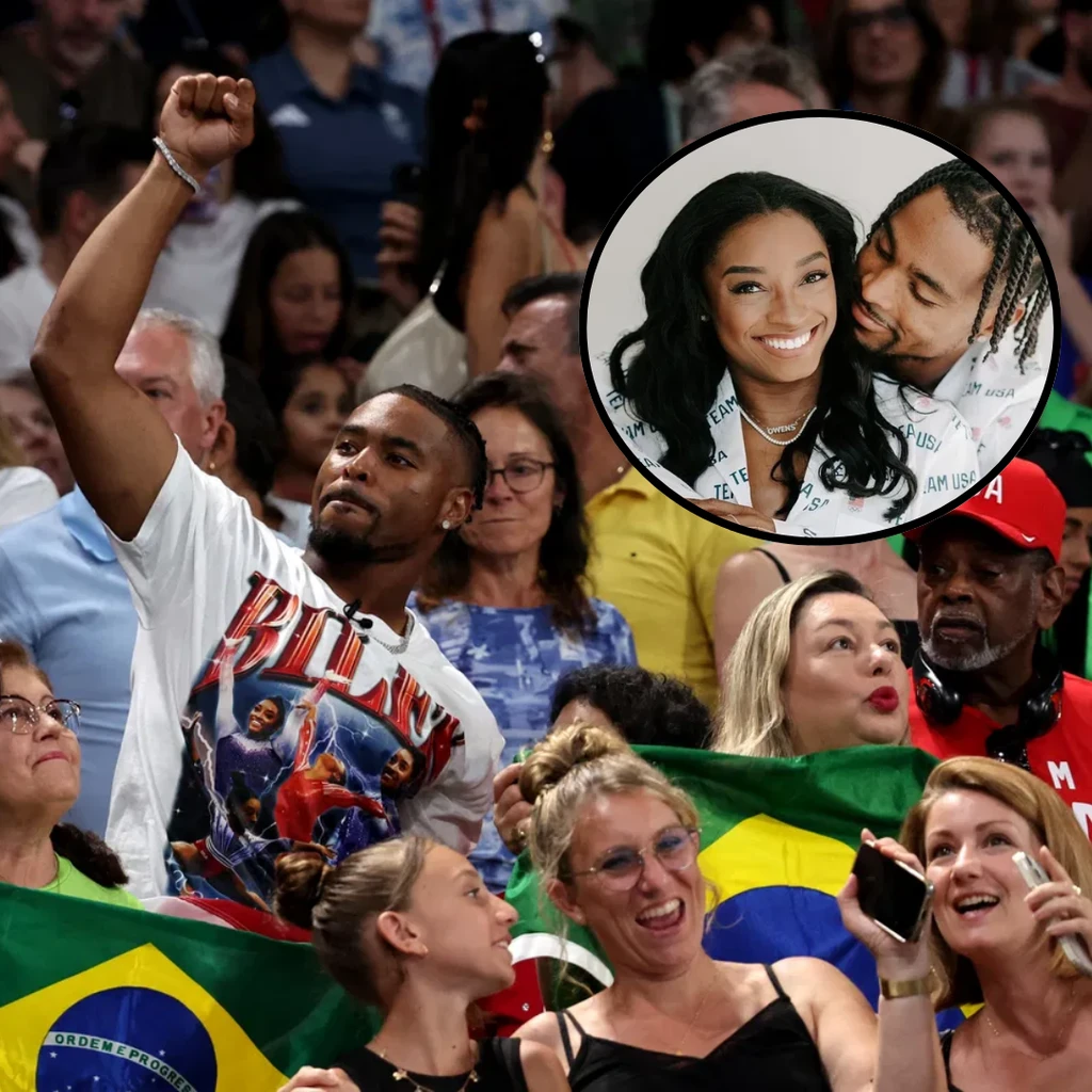 Jonathan Owens Cheers from Afar as Simone Biles Makes Jaw-Dropping ...