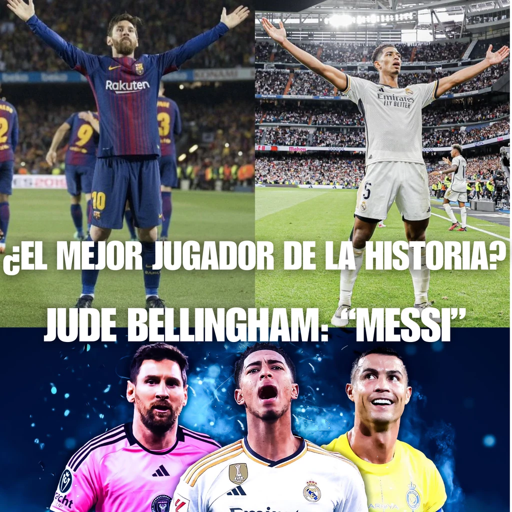 Cómo Jude Bellingham puede igualar el récord de Lionel Messi en El ...