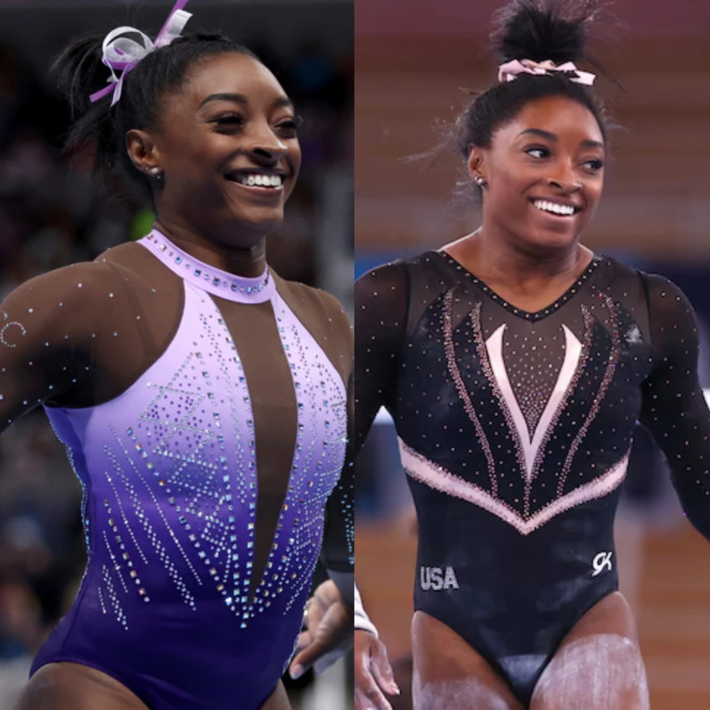 GOAT gymnast Simone Biles - First black woman to complete a triple ...