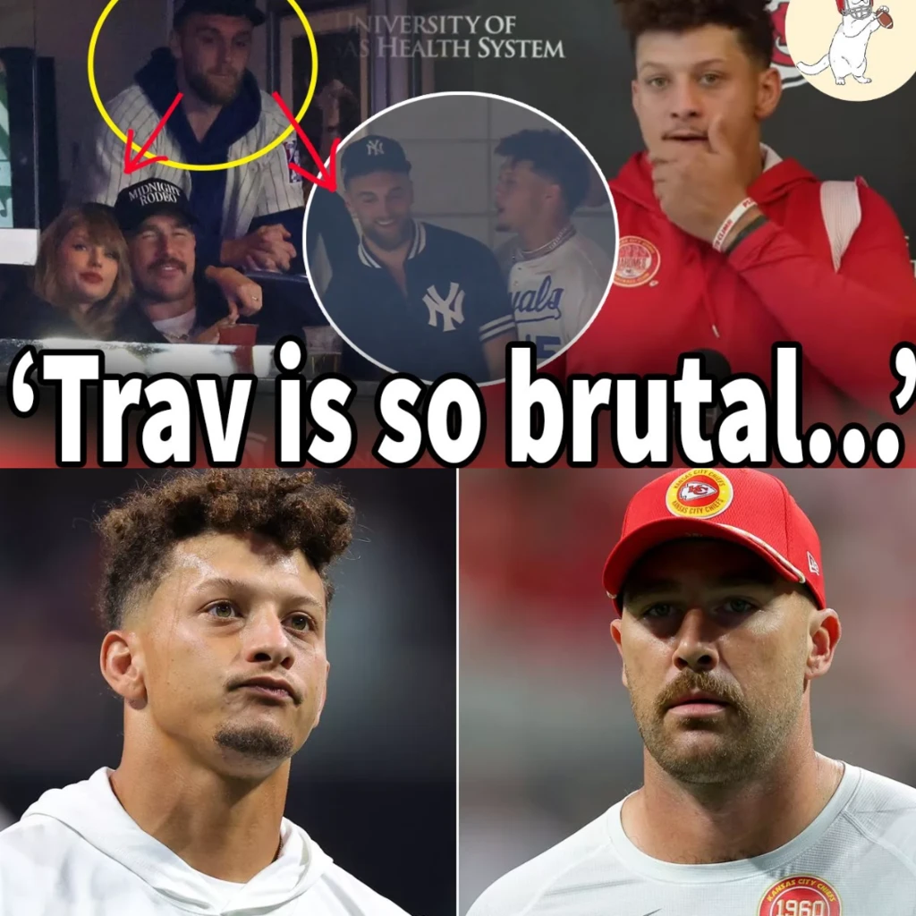 Patrick Mahomes explains why he & Travis Kelce were FIRED UP at baseball games - News