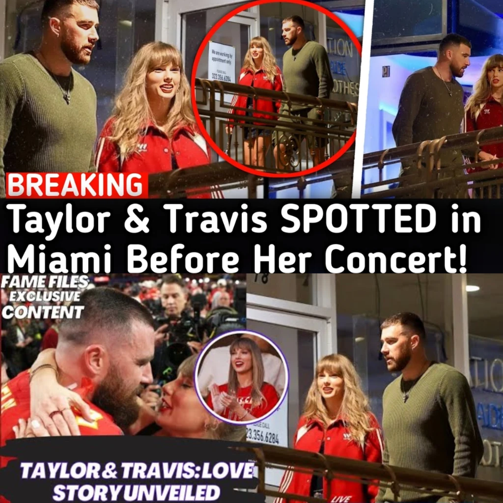 BREAKING!! Taylor Swift & Travis Kelce SPOTTED in Miami! Fans Can't ...