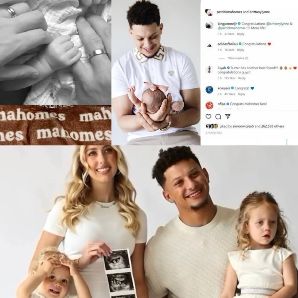 CONGRATULATIONS to Chiefs Quarterback; Best NFL DAD Patrick Mahomes and ...