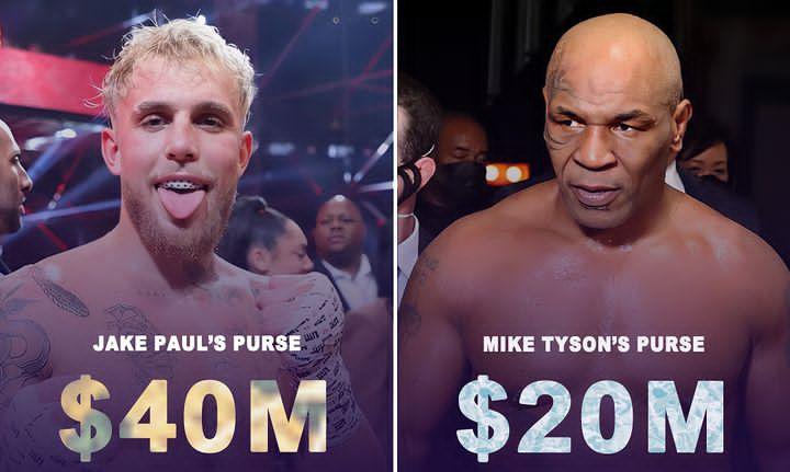 Breaking News -JAKE PAUL and MIKE TYSON put their entire careers on the ...