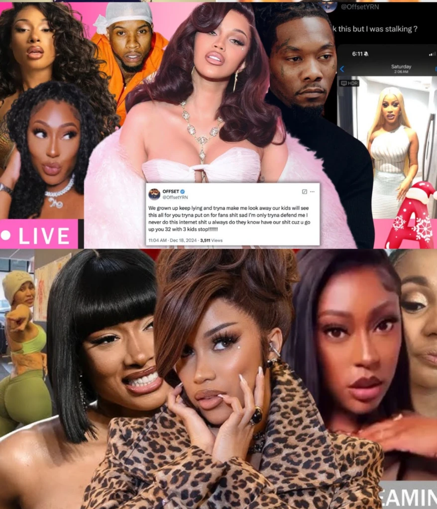 Cardi B SHOCKING TEXT To Offset, Megan Thee Stallion vs Milagro Gramz ...
