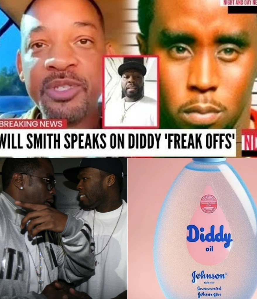 Will Smith EXPOSES Diddy 'FREAK OFF' & Makes Baby Oil Joke + 50 Cent ...