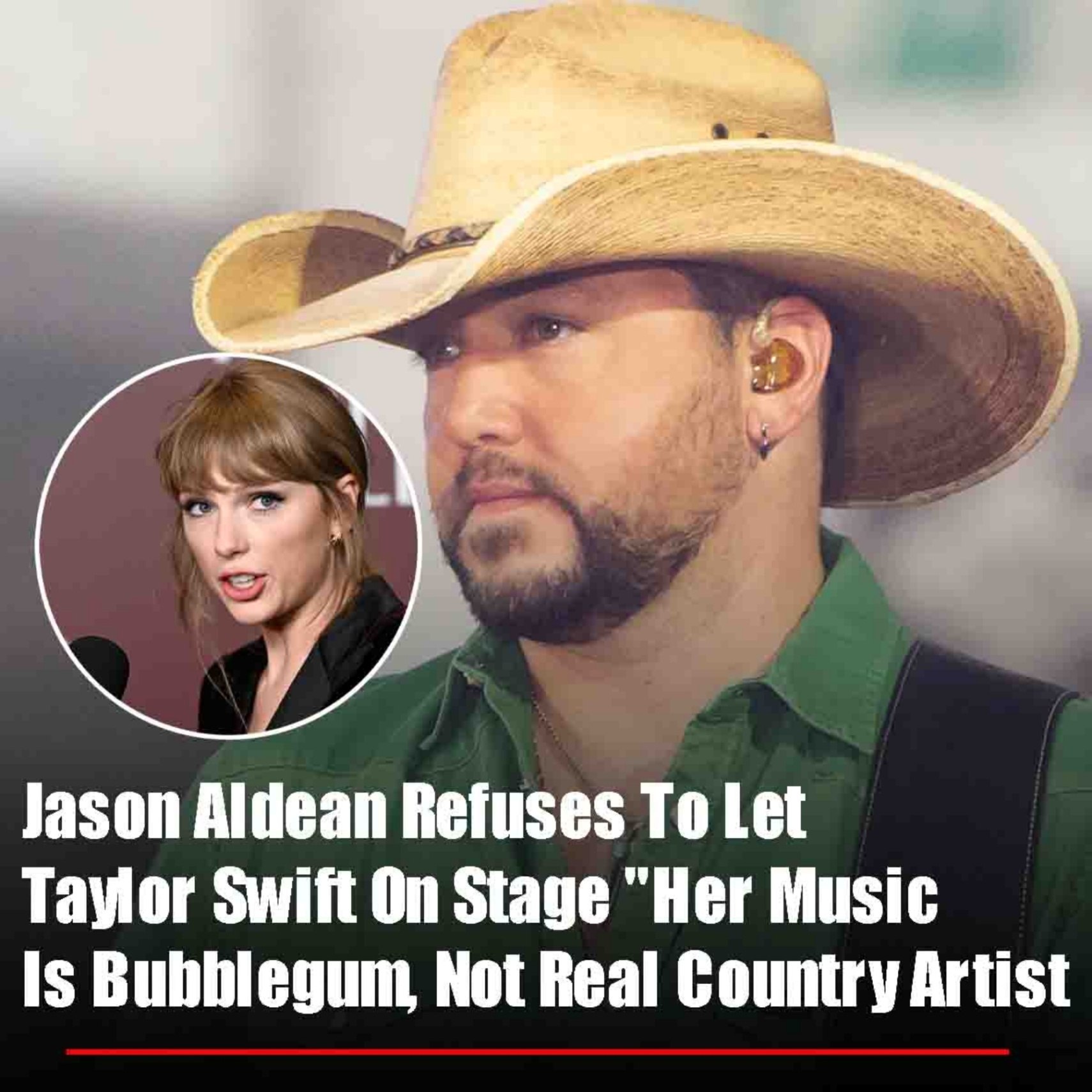 Jason Aldean Rejects $500 Million Music Collaboration with Taylor Swift ...