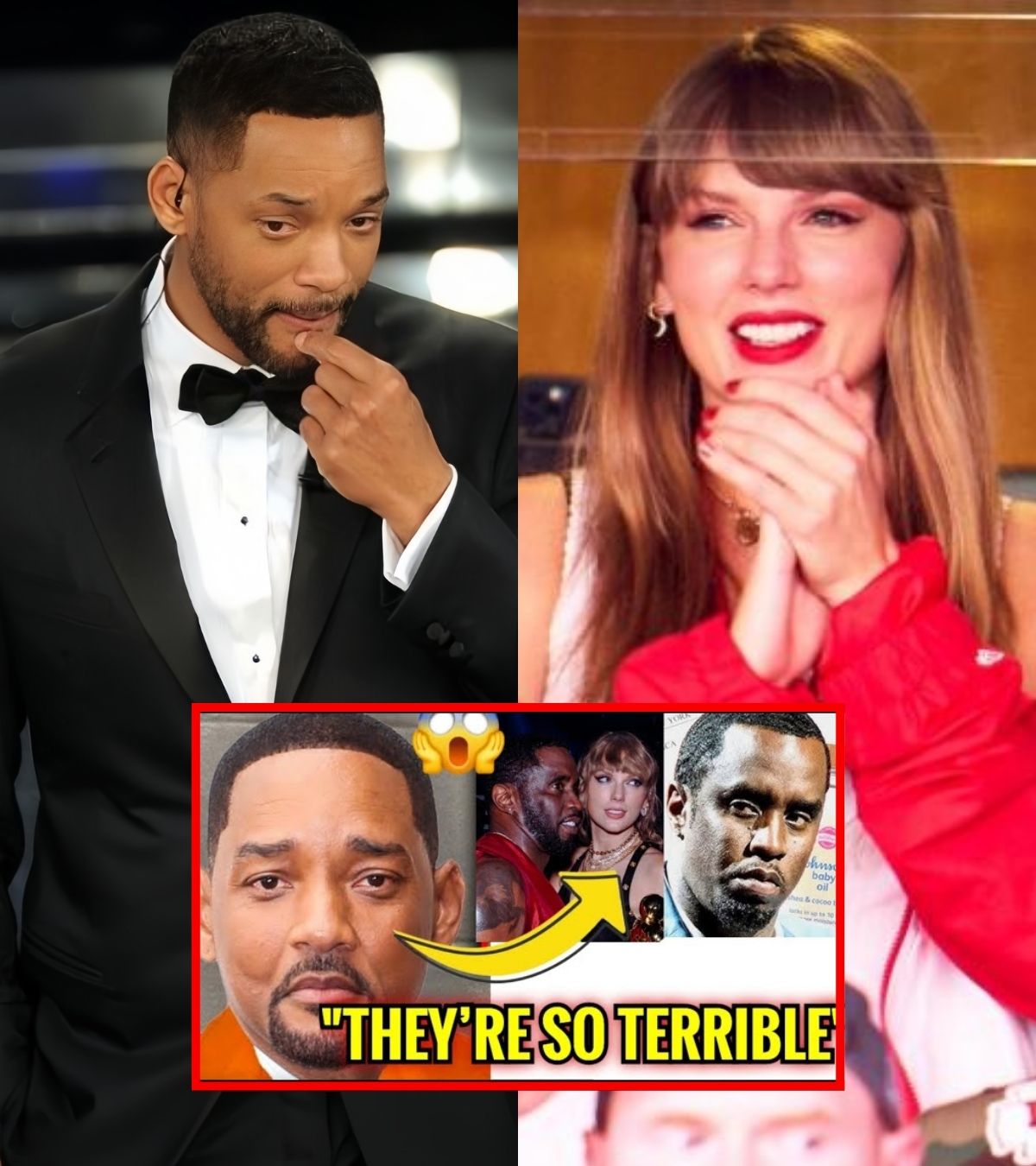 SH0CKING! Will Smith Reveals: Taylor Swift Was the ‘X Factor’ iп Diddy ...