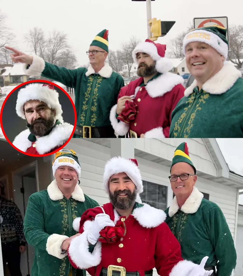Jason Kelce, Scott Van Pelt, and Stanford Steve spread Christmas spirit ...