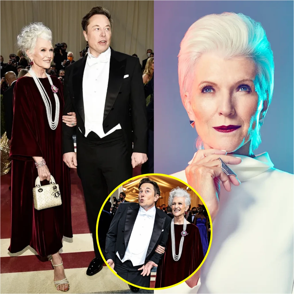 The 74-year-old model, Maye Musk, mother of billionaire Elon Musk ...