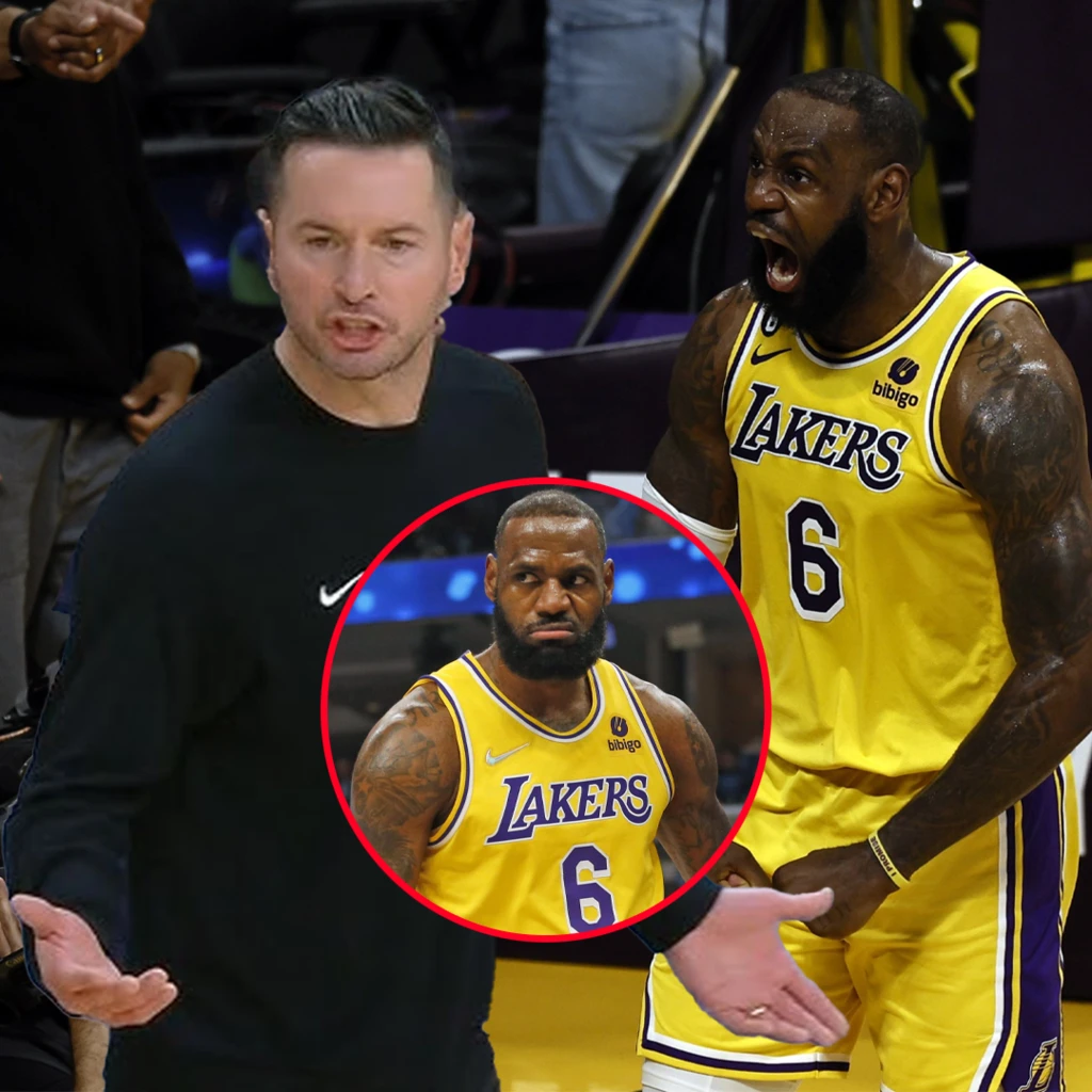Breaking News: Los Angeles Lakers coach JJ Redick calls out LeBron James for cheating after win ...