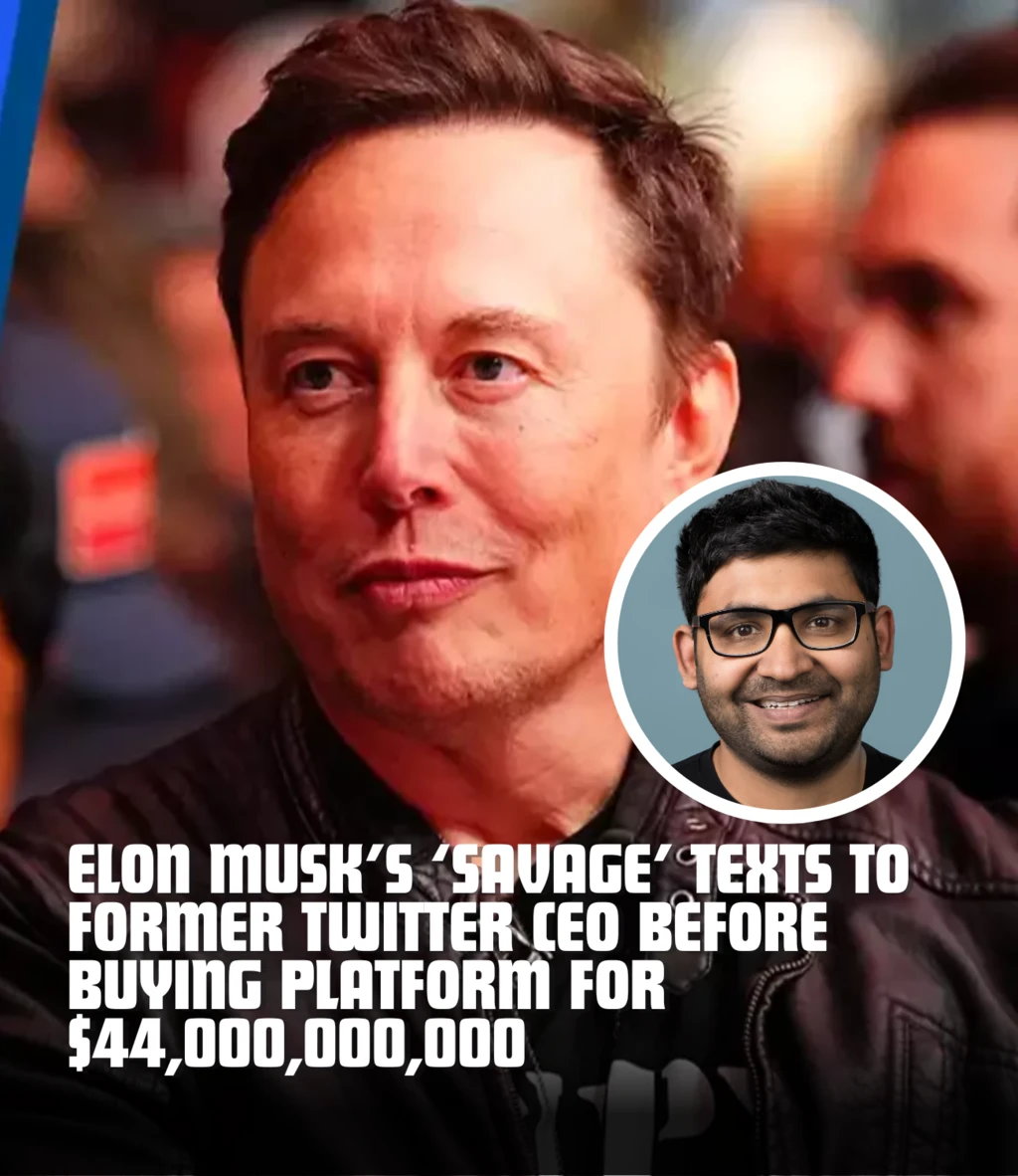 Elon Musk’s ‘savage’ texts to former Twitter CEO before buying platform ...